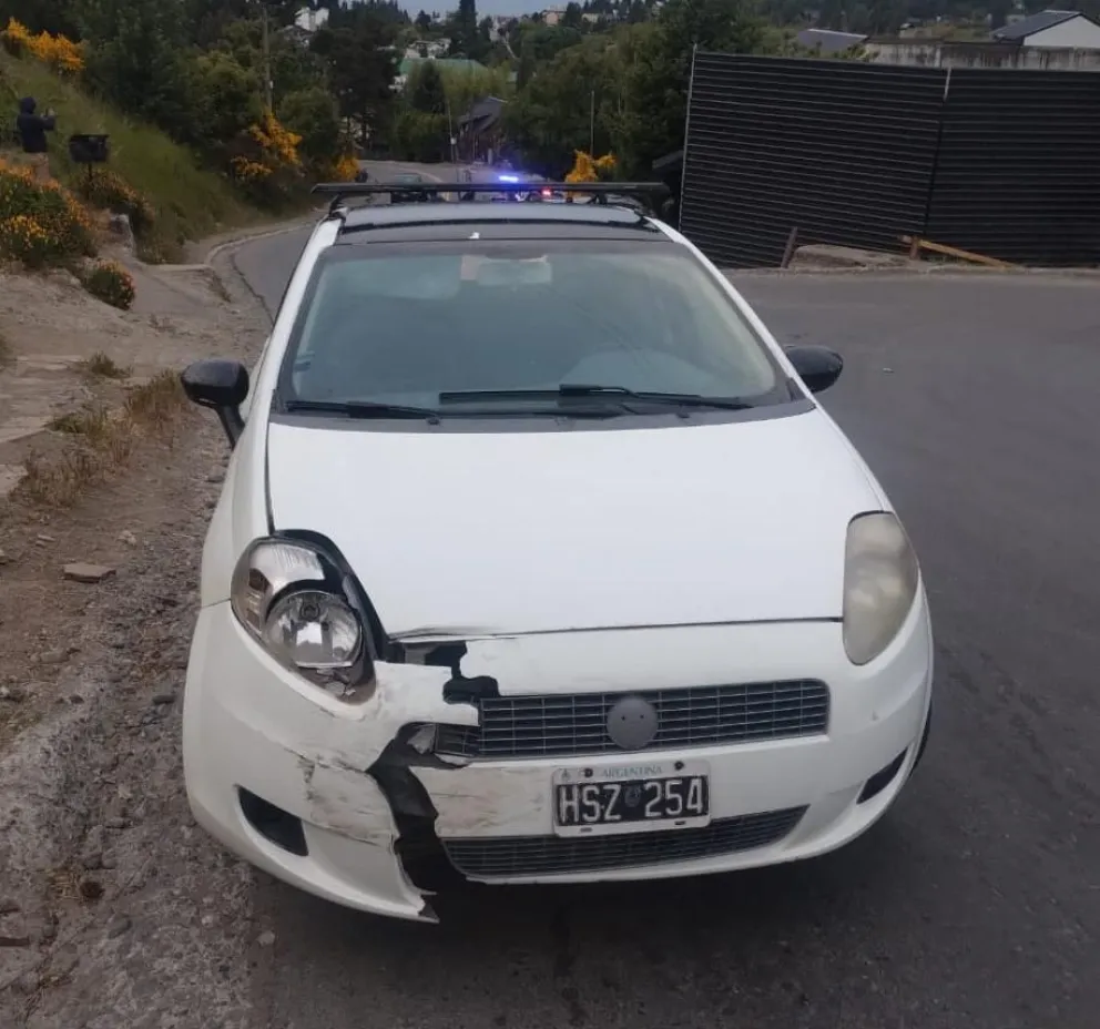 Choque y vuelco en Brown y Pasaje Gutiérrez: no hubo heridos ...